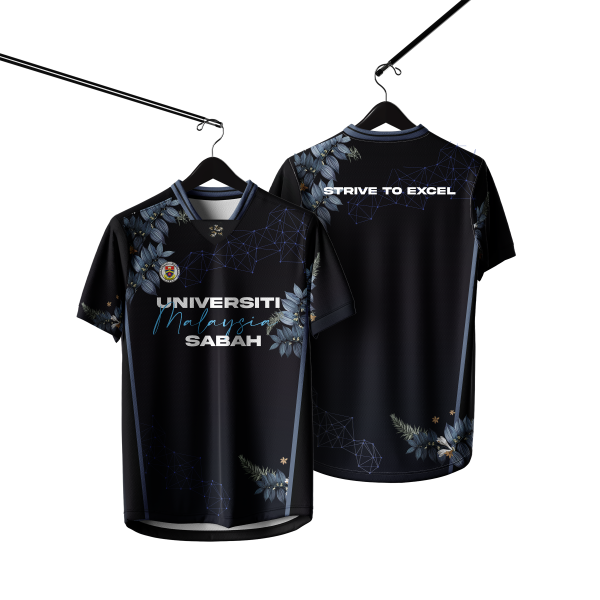 UMS EDITON 05 | HITAM | NFL V-NECK – AHR Printing | Custom Design ...